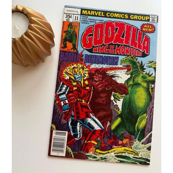 Marvel | Other | 978 Godzilla11 Wcoa Red Ronin Vintage Comic Book ...